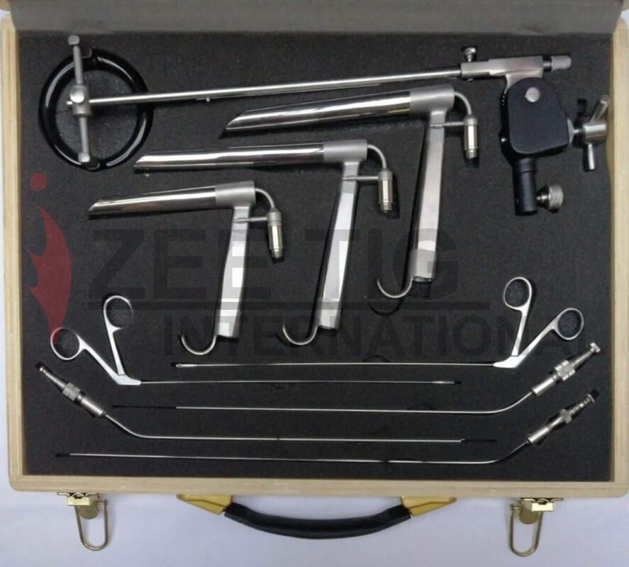 Micro Laryngeal Surgical Instruments Set High Quality Pedestal ...
